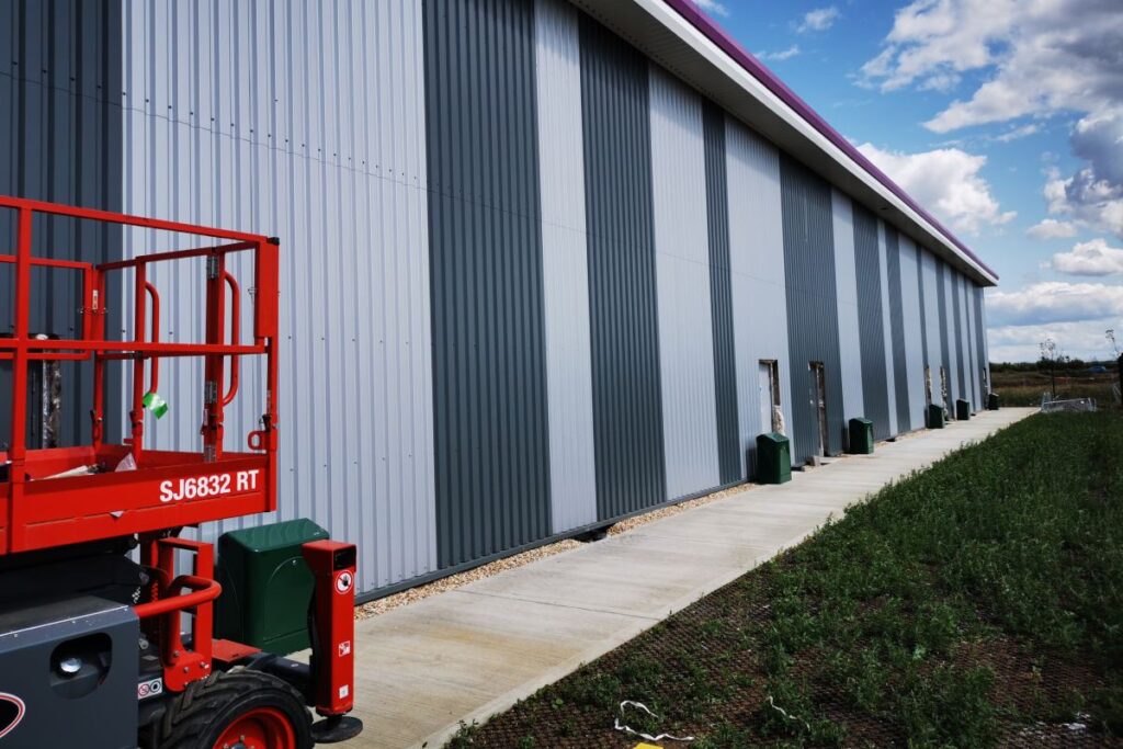 Industrial Cladding Cleaning - Milton Keynes Window Cleaning
